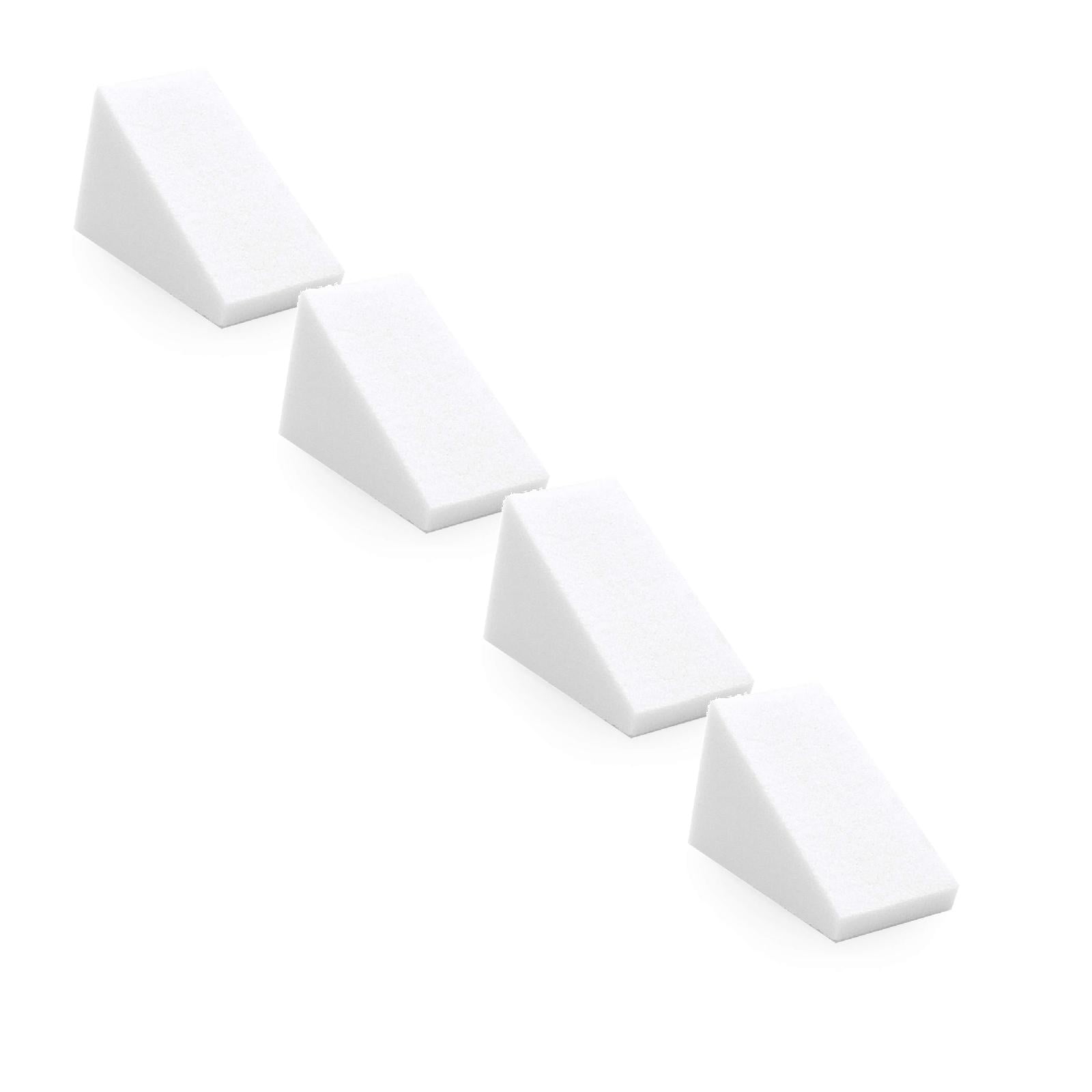 Makeup Sponge Mini Applicator Wedges, Triangle Cosmetic Sponges For ...