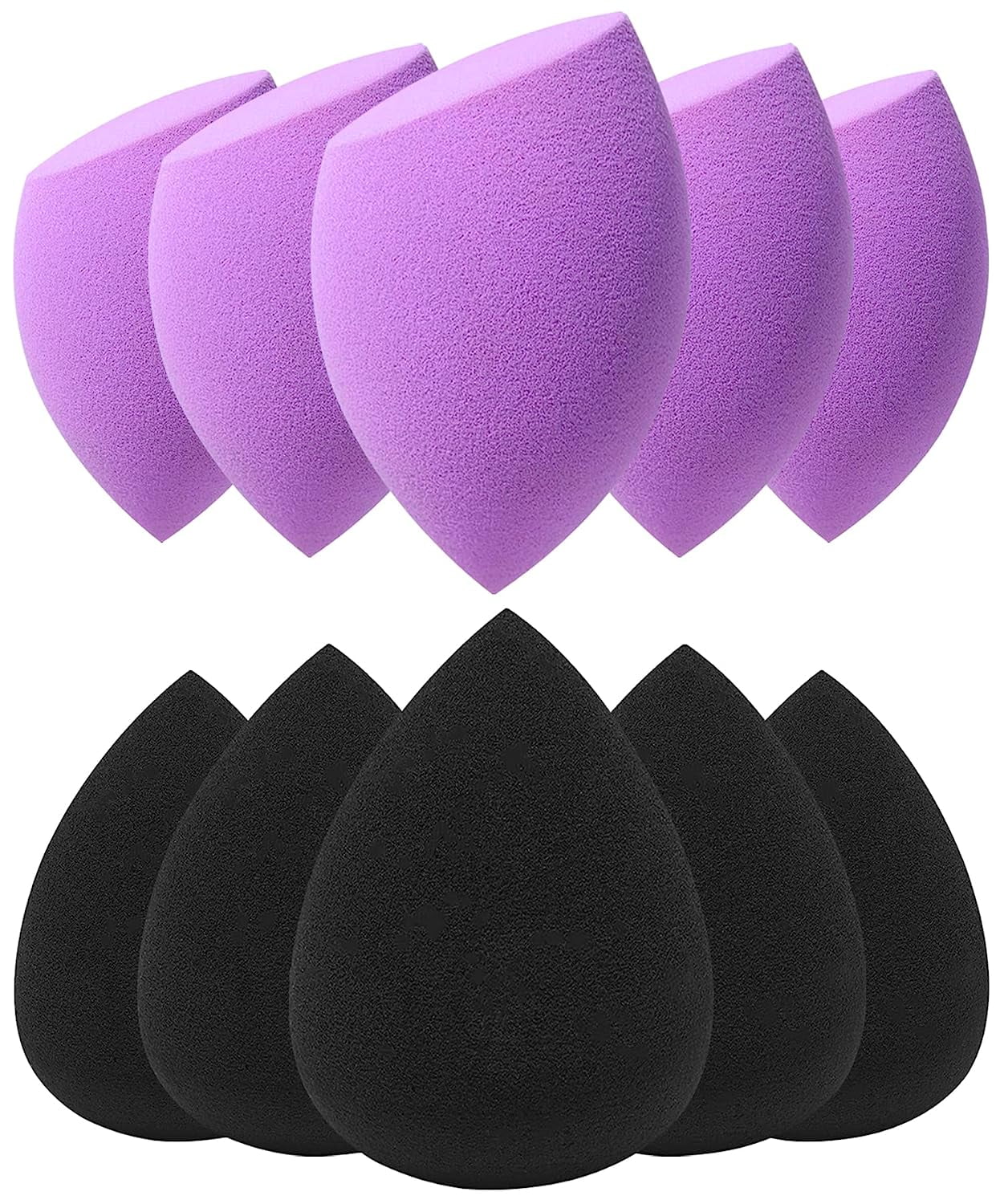 Makeup Sponge Set, Boun-Boun Sponges 10 Pcs Latex-free and Vegan Beauty ...