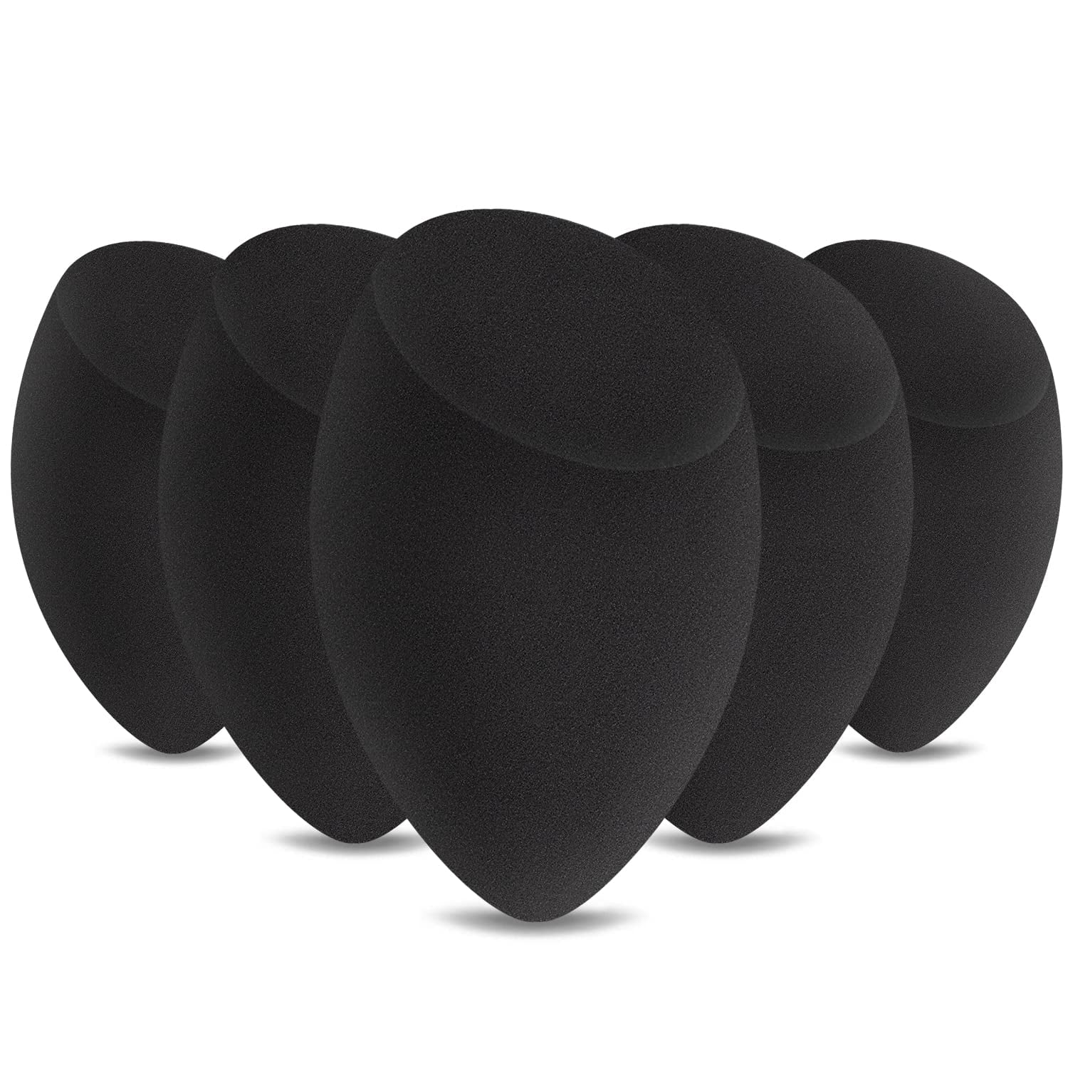 Makeup Sponges, 5-Pack Foundation Blending Beauty Sponge, Professional ...