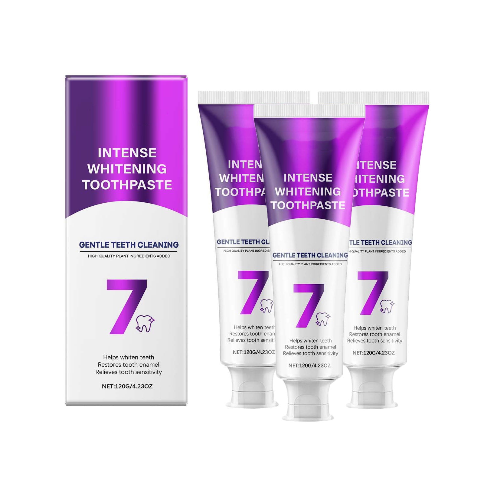 Makeup Stain Cleaning Toothpaste, Gentle Stain Removal Care Brightening ...