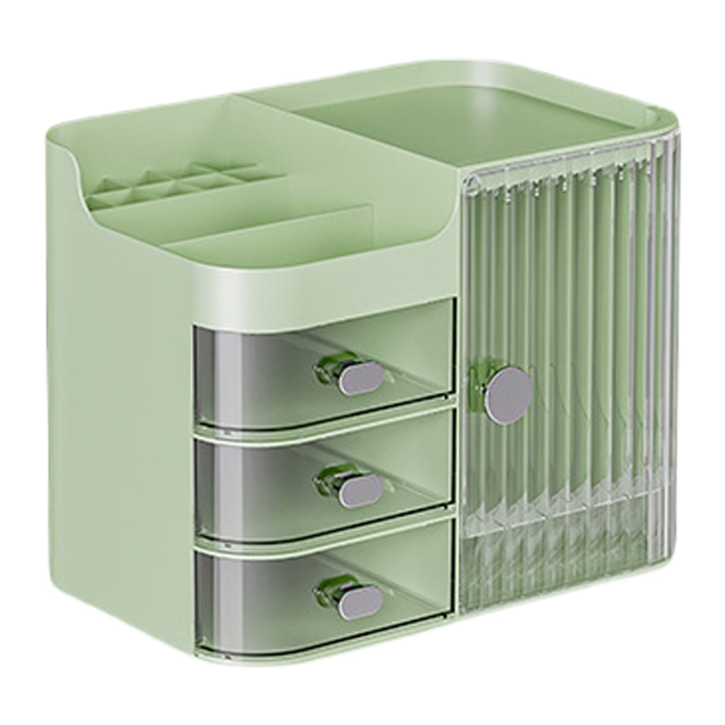Makeup Storage Box With Drawers Multiple Layer Cosmetic Holder Case ...