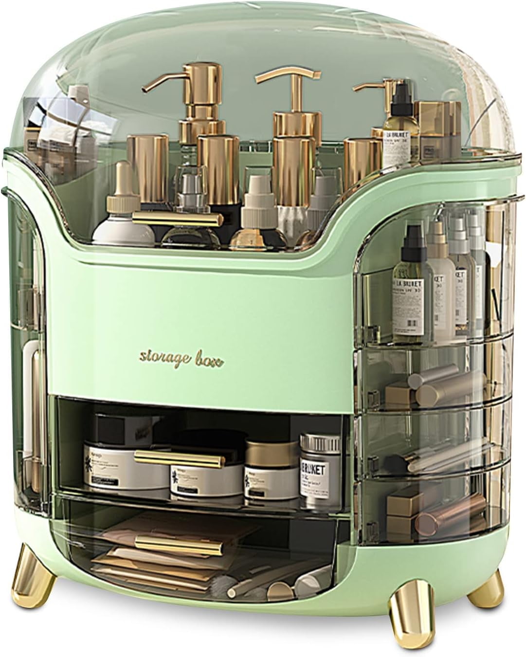 KME DAILYEXPRESS Makeup Organizer, Countertop Vanity Storage, Cosmetics ...