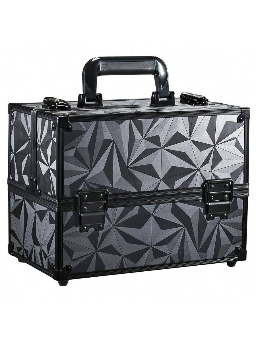 Makeup Train Large Portable Cosmetic - 6 Tier Trays Professional Makeup ...