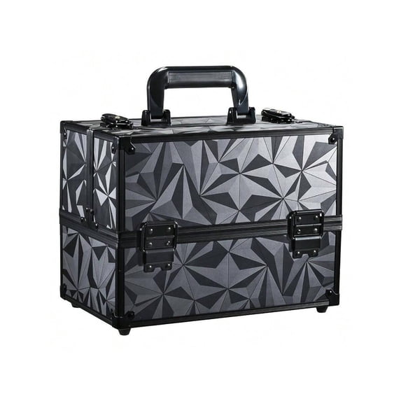 Makeup Train Large Portable Cosmetic - 6 Tier Trays Professional Makeup ...