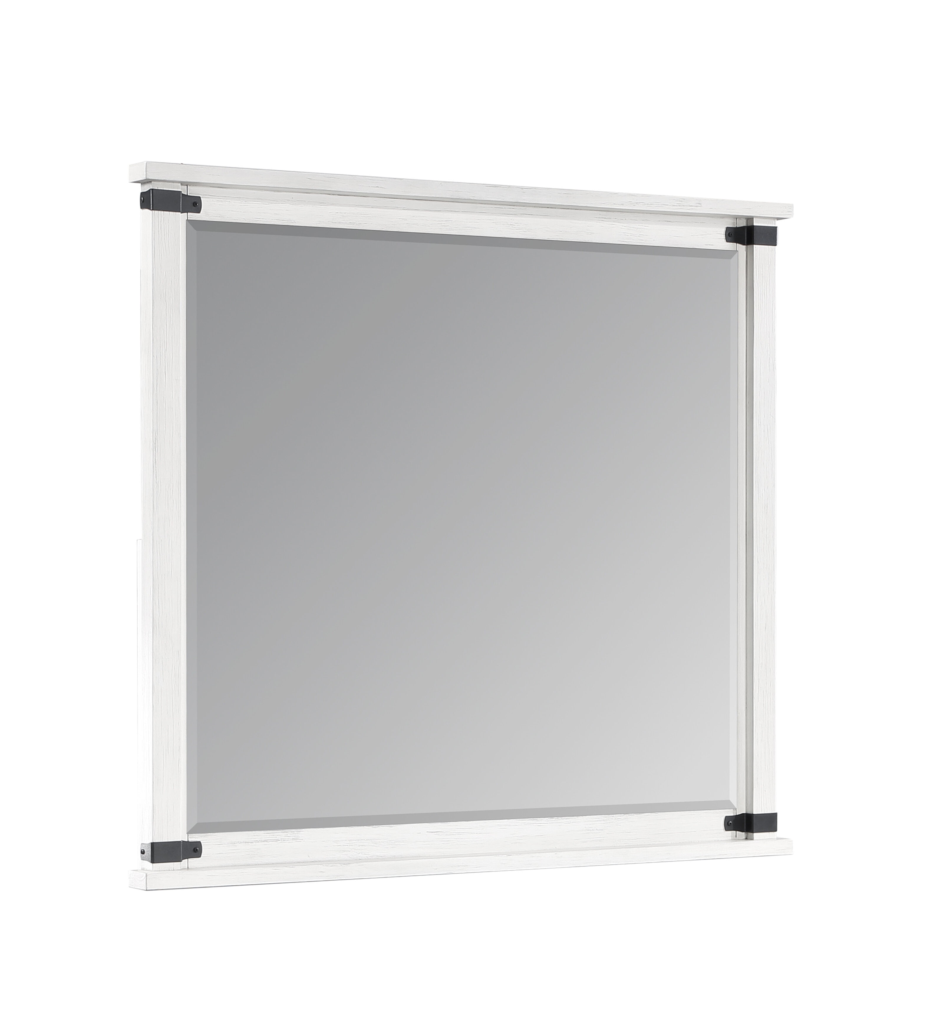 Makeup Vanities Loretta Modern Style Mirror Made with Wood in Antique ...