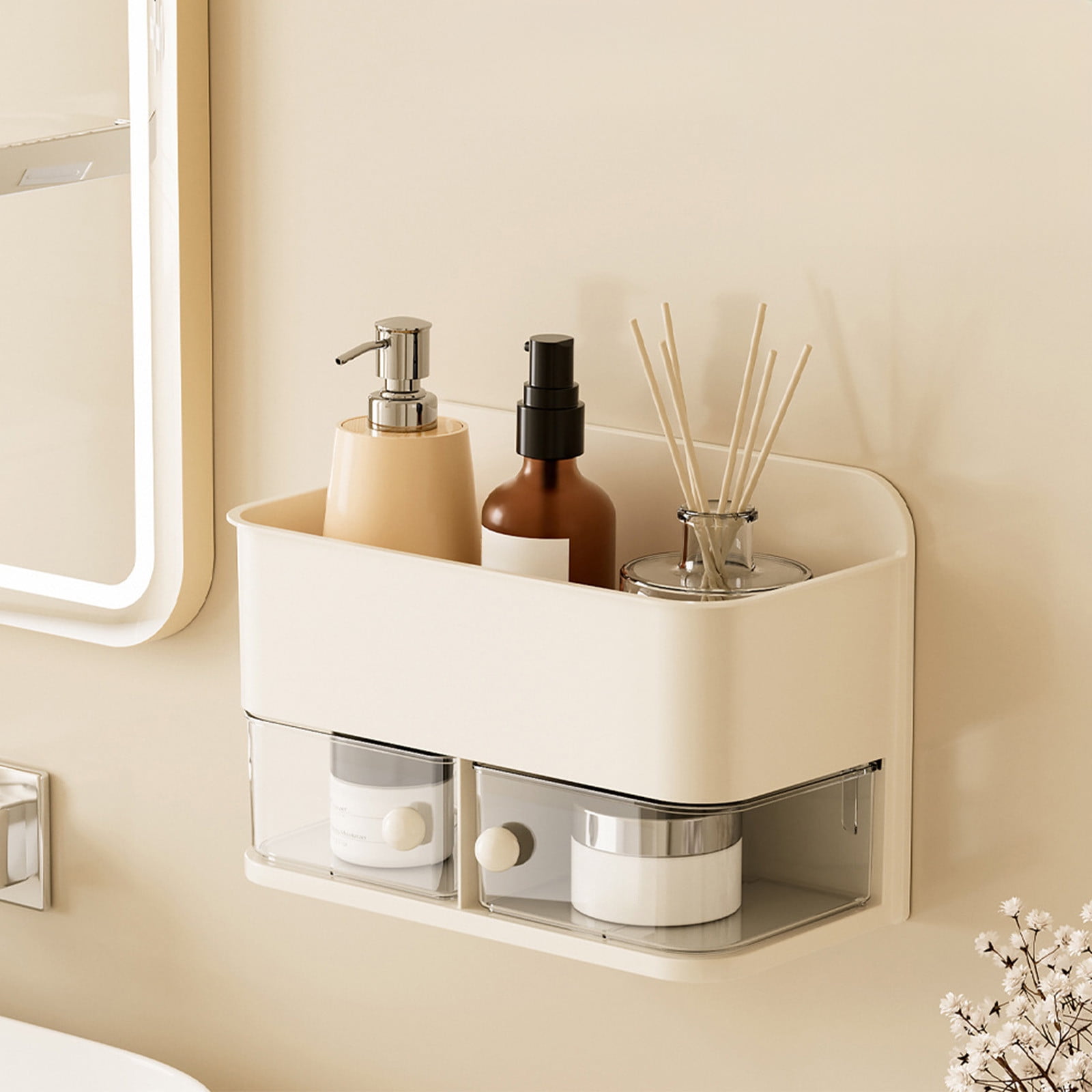 Makeup Vanity Storage Box,Drawer Organizer,Large Capacity,Modern Design ...