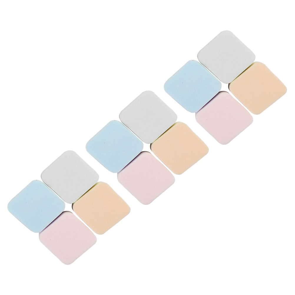 Makeup Wedges Sponges Powder Puff Cosmetic Foam Oval Applicator Miss 12 ...