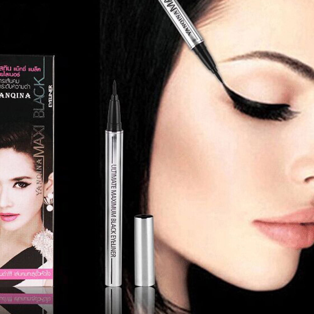 Makeup Women Eye Liner Eyeliner Quick Waterproof Make up Pen 3Ml,Liquid ...