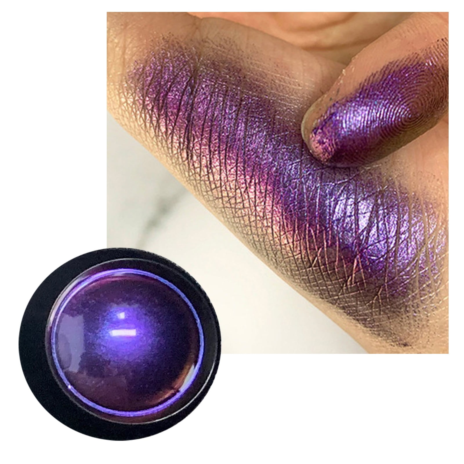 Makeup of Blekii Color Change Eyeshadow Powder Pigment Eyeshadow Pearl ...