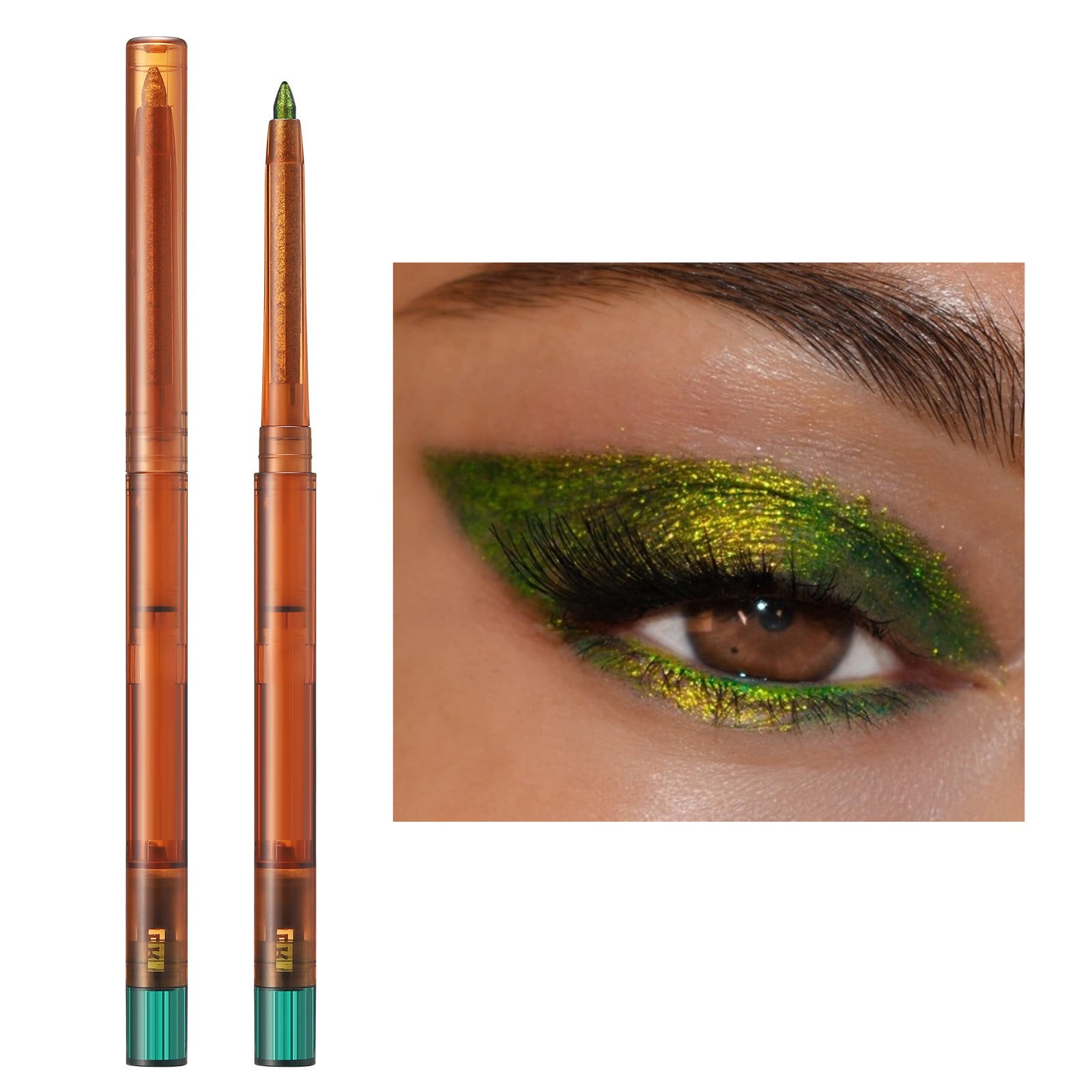 Makeup of Blekii Gel Eyeliner Metallic Color Changing Eyeliner Color ...