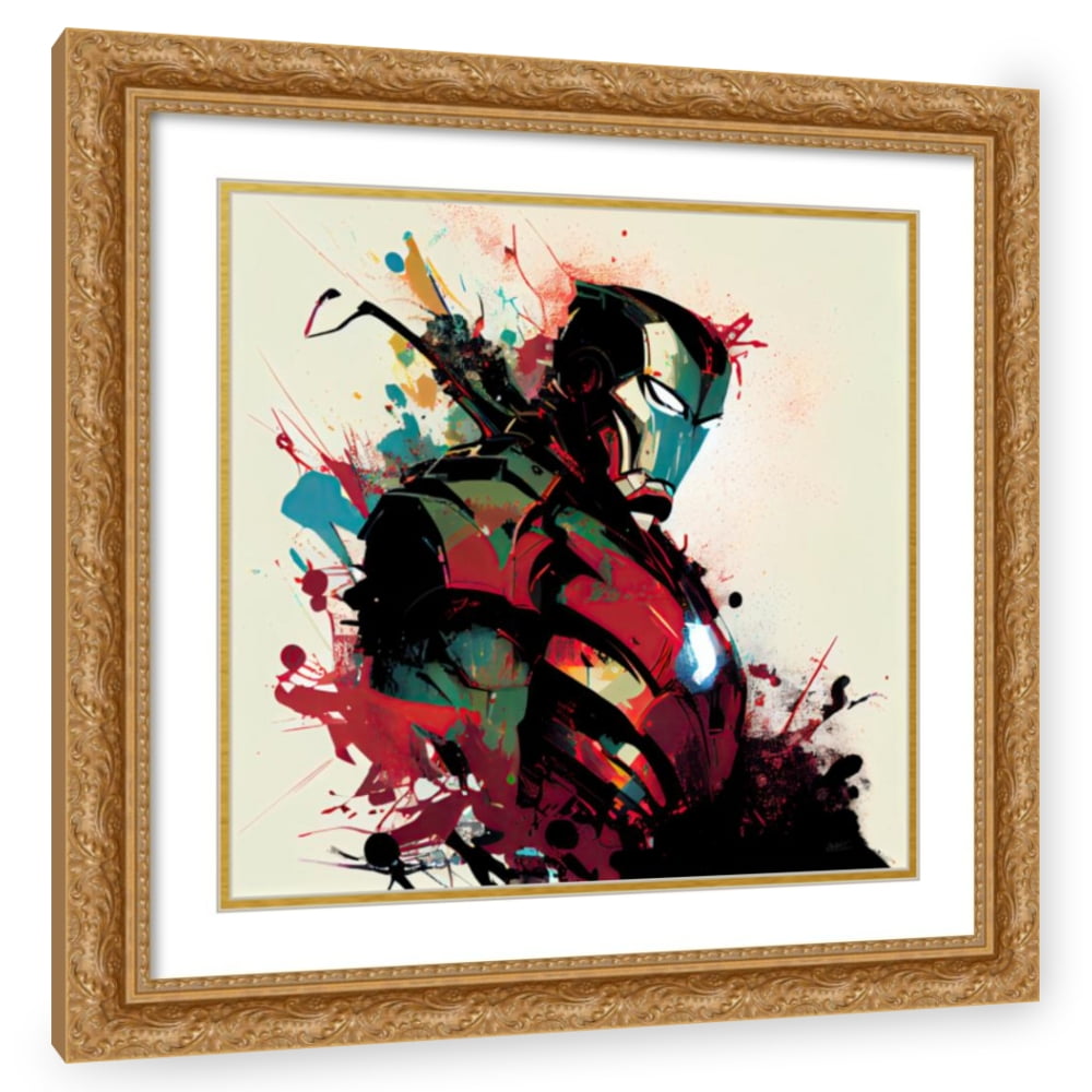 Maki 12x12 Gold Ornate Wood Framed With Double Matting Wall Art Titled ...