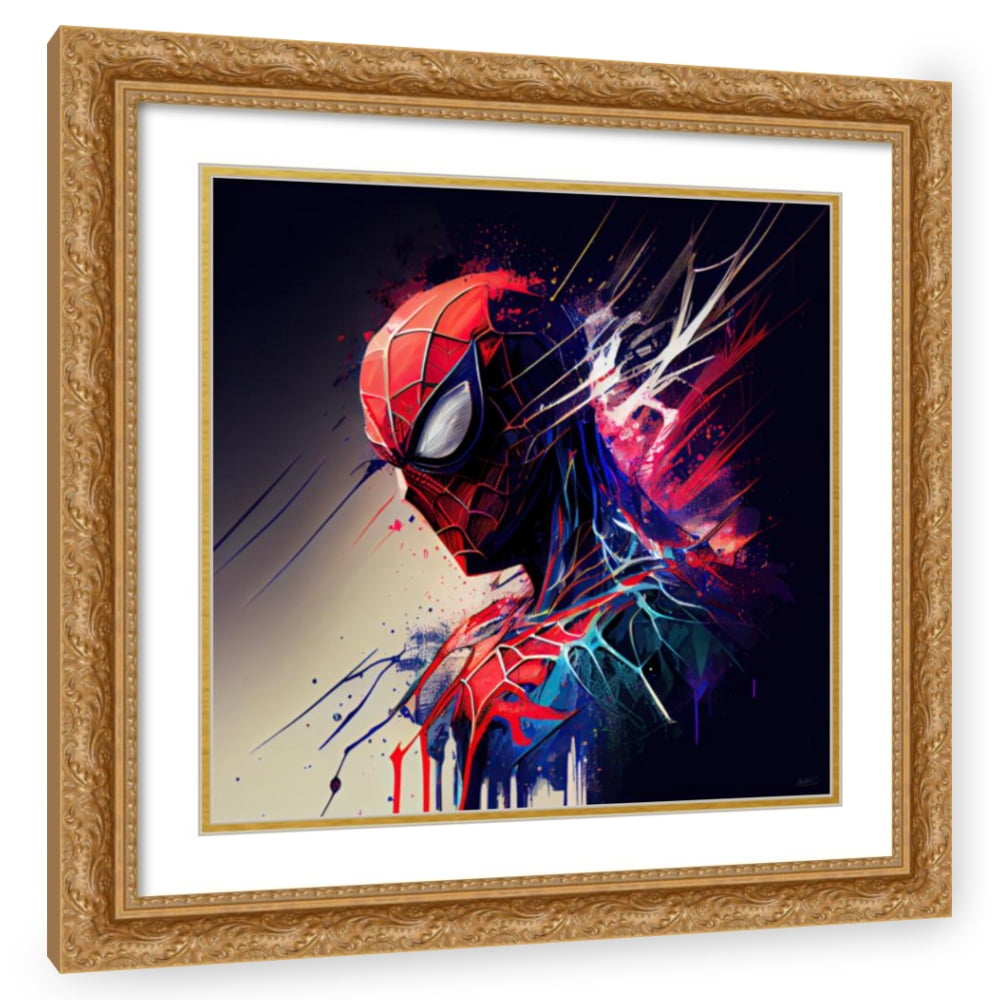 Maki 12x12 Gold Ornate Wood Framed With Double Matting Wall Art Titled ...