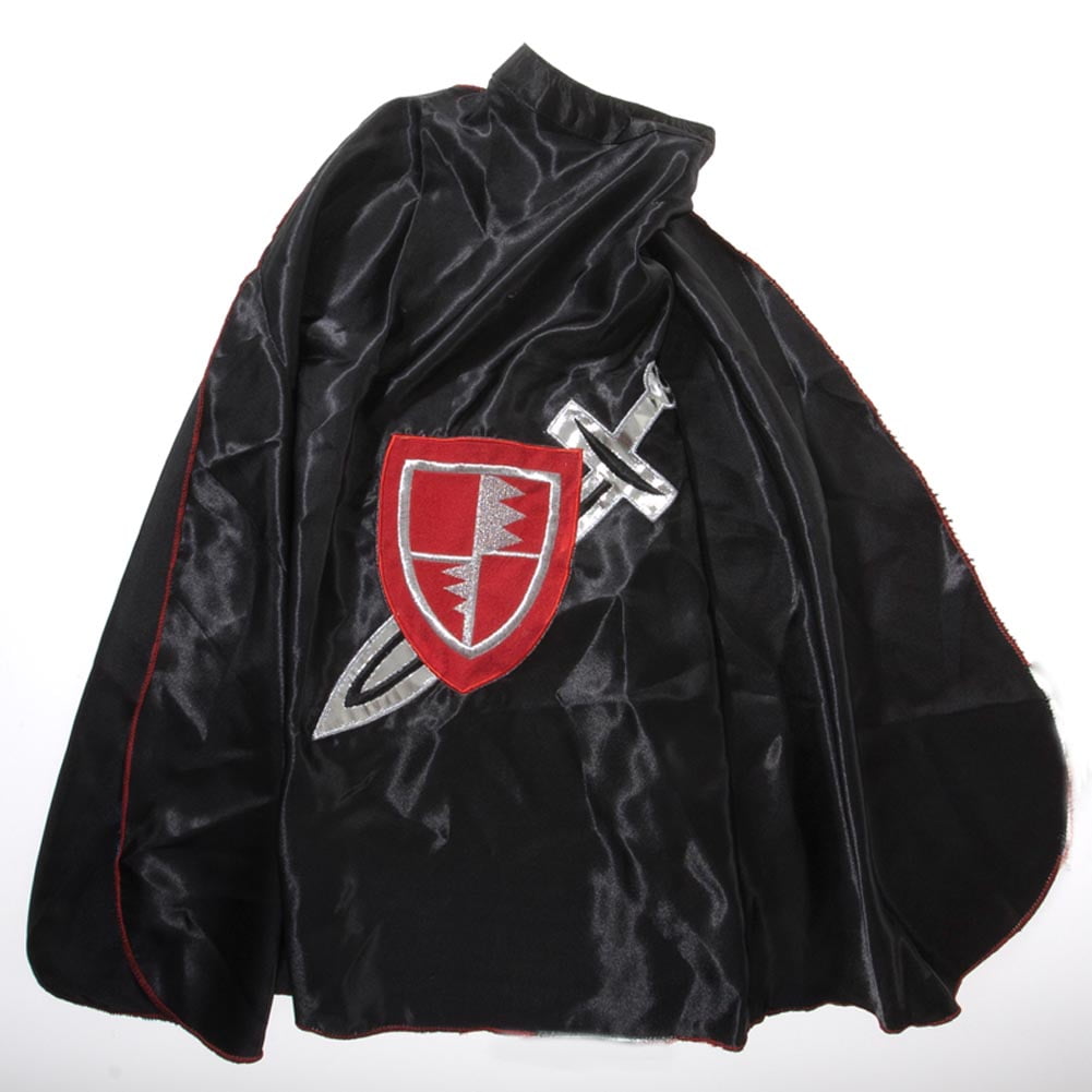 Making Believe Black Knight Sword Shield 24 Cape - Walmart.com