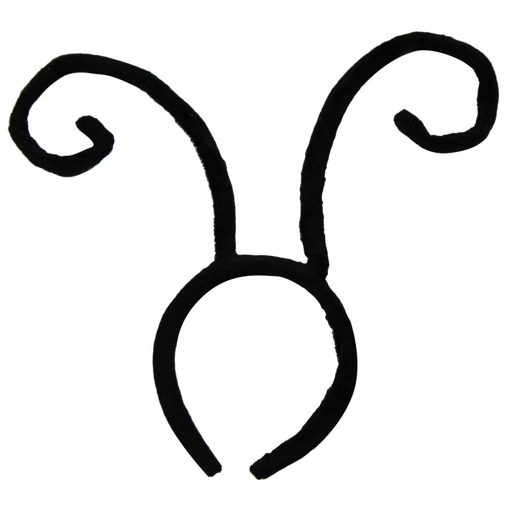 Making Believe Black Plush Oversized Insect Bug Headband Antenna ...