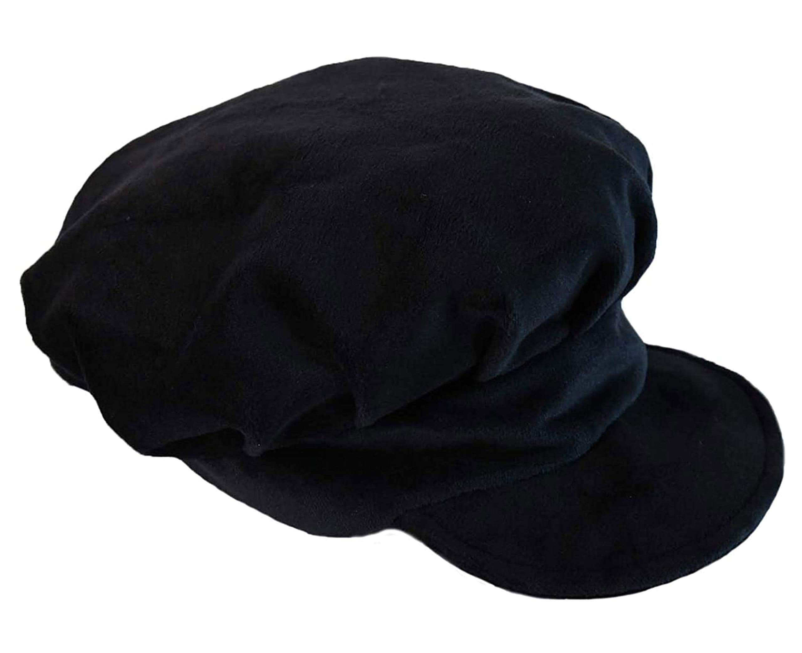 Making Believe Black Velour Newsboy Style Hat Costume Accessory (Child ...