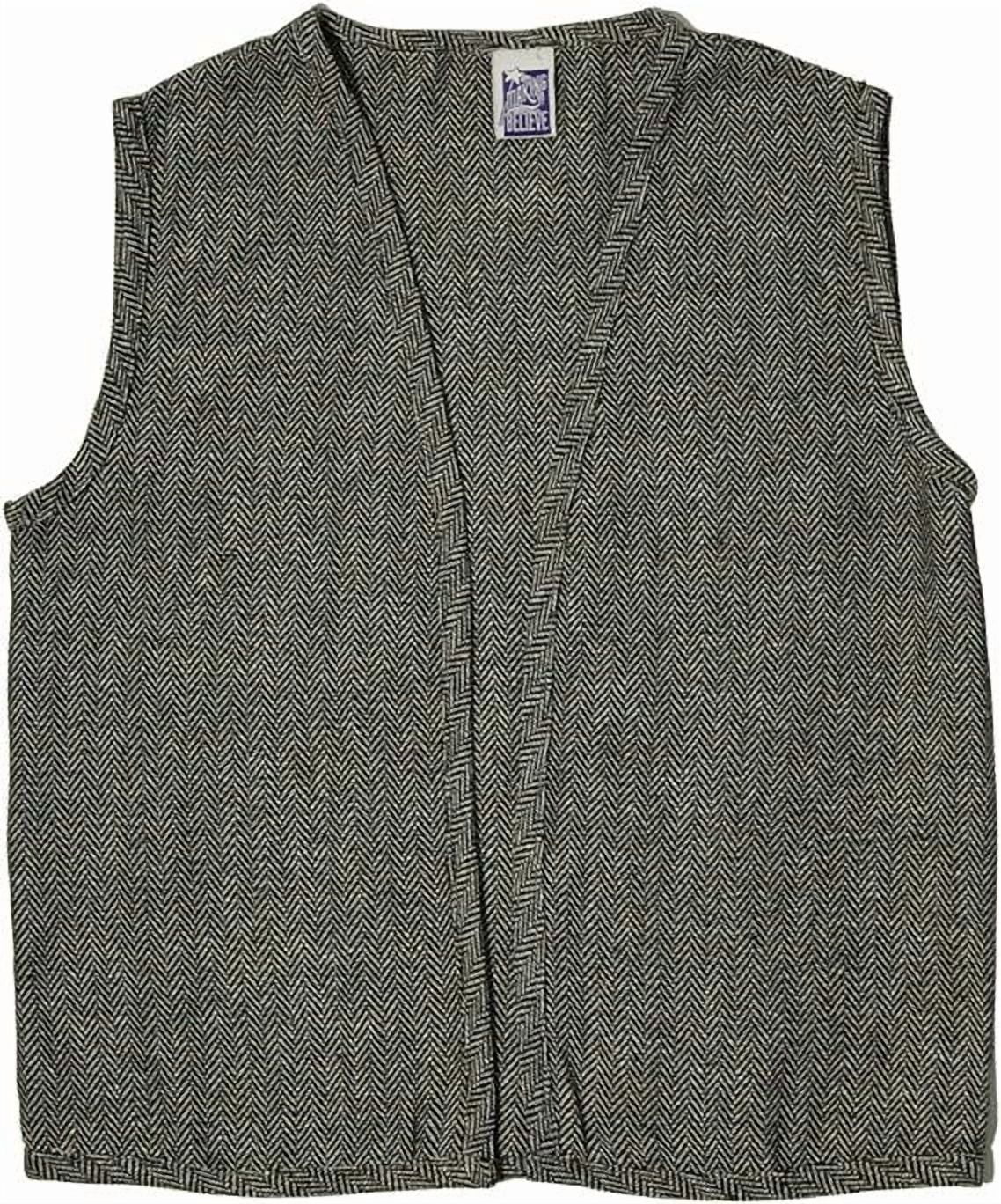 Making Believe Boys Peasant Costume Vest - Grey Tweed - XX-Large 12-14 ...