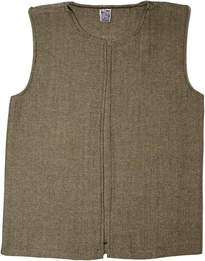 Making Believe Tweed Vest for Boys Colonial Costume - Brown - Large ...