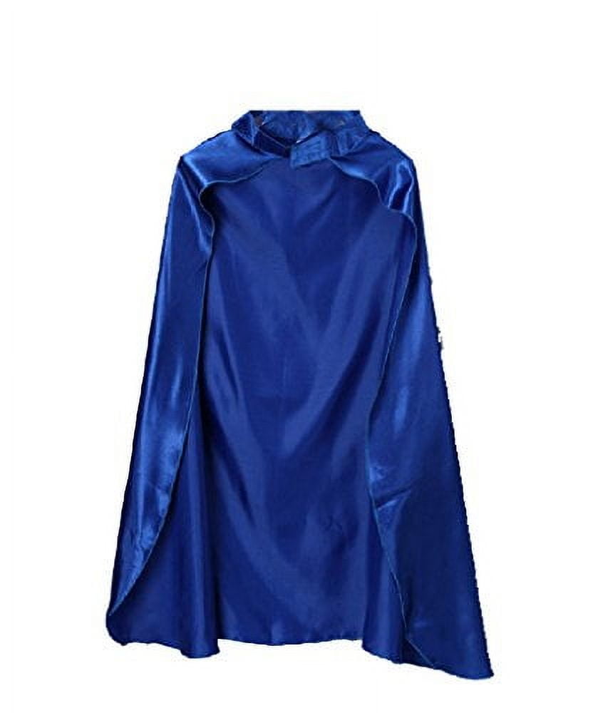 Making Believe Unisex Blue Satin Costume Cape 36" - Walmart.com