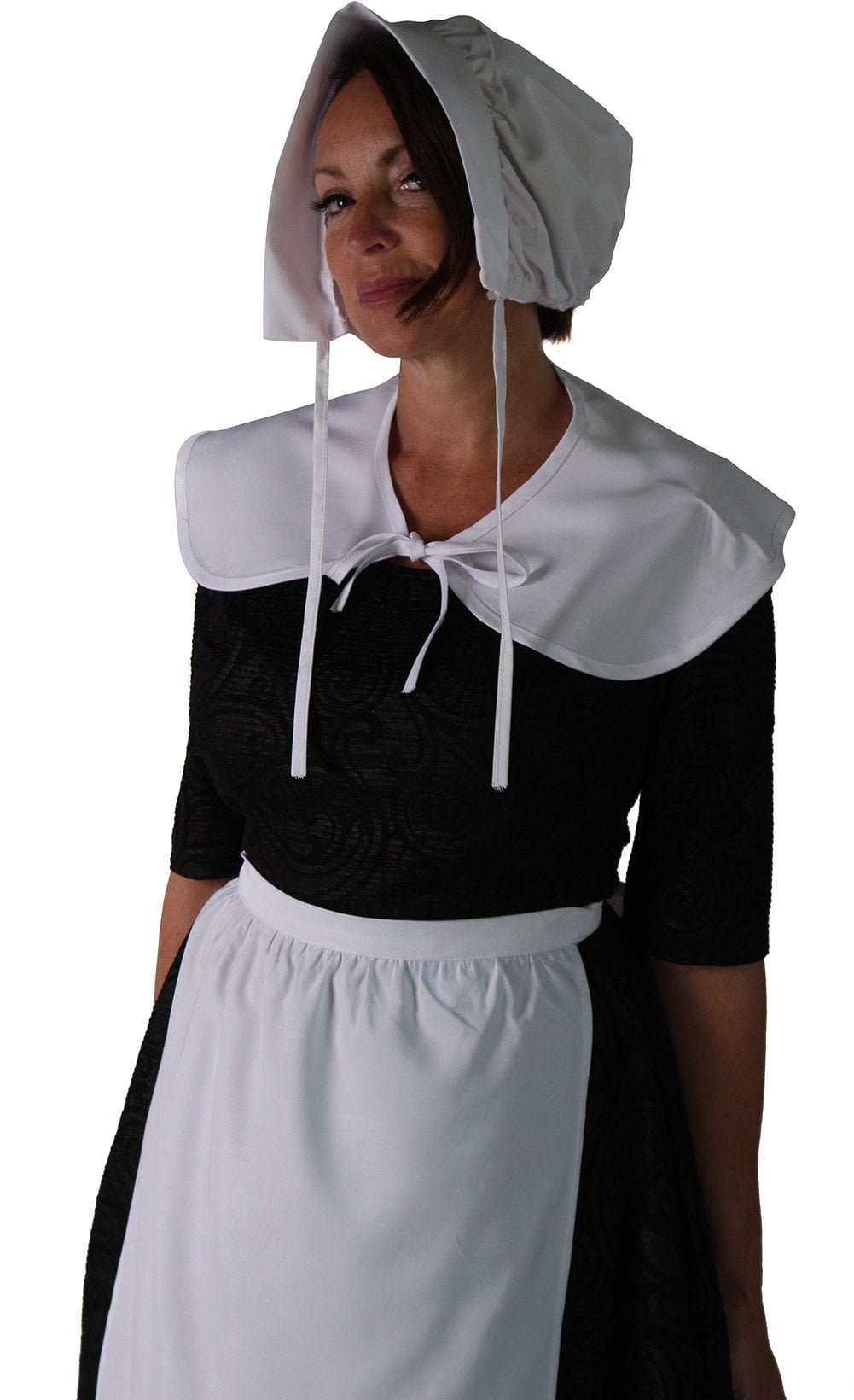 Making Believe Womens 3-Piece Pilgrim Costume Set (Womens, White ...