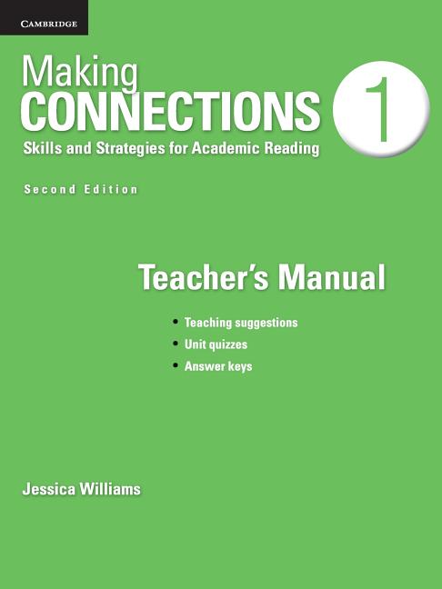 Making Connections: Making Connections Level 1 Teacher's Manual: Skills ...