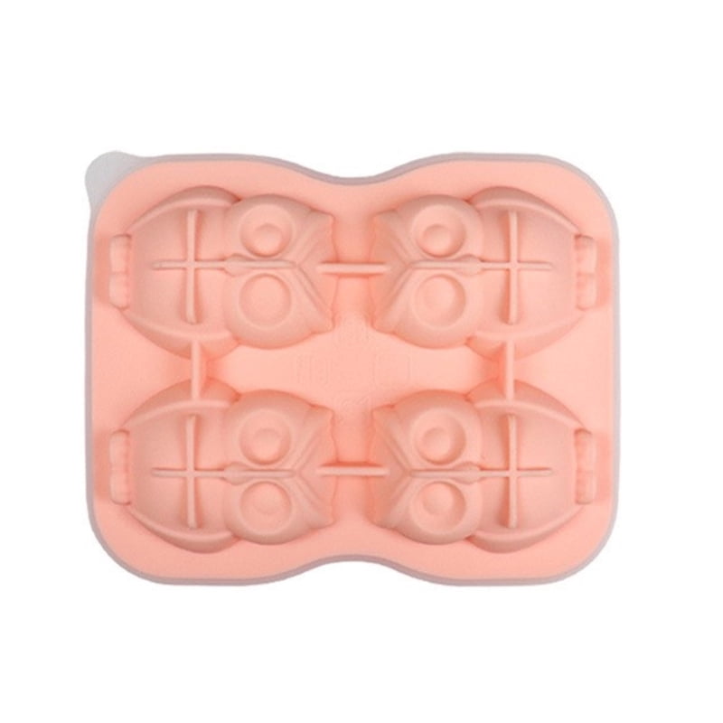 Making Cute Shape Ice Safe Silicone Big Ice Cube Make Cocktails Juice ...