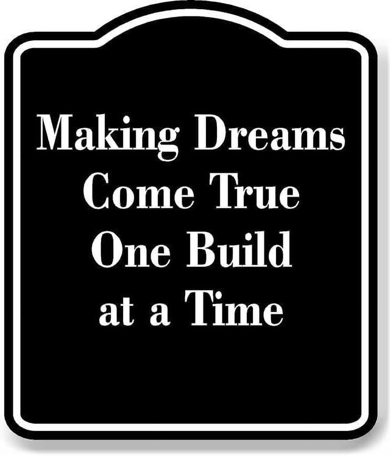 Making Dreams Come True One Build at a Time BLACK Aluminum Composite ...
