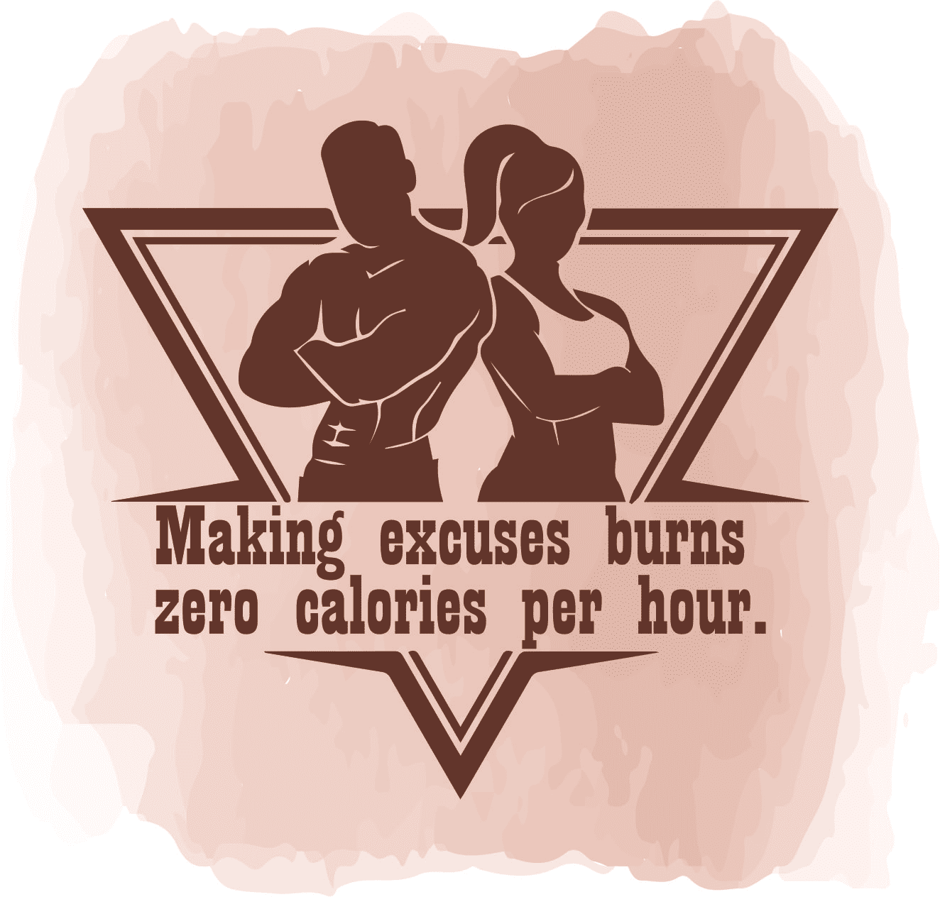 Making Excuses Burns Zero Calories Fitness Gym Motivational Quotes ...