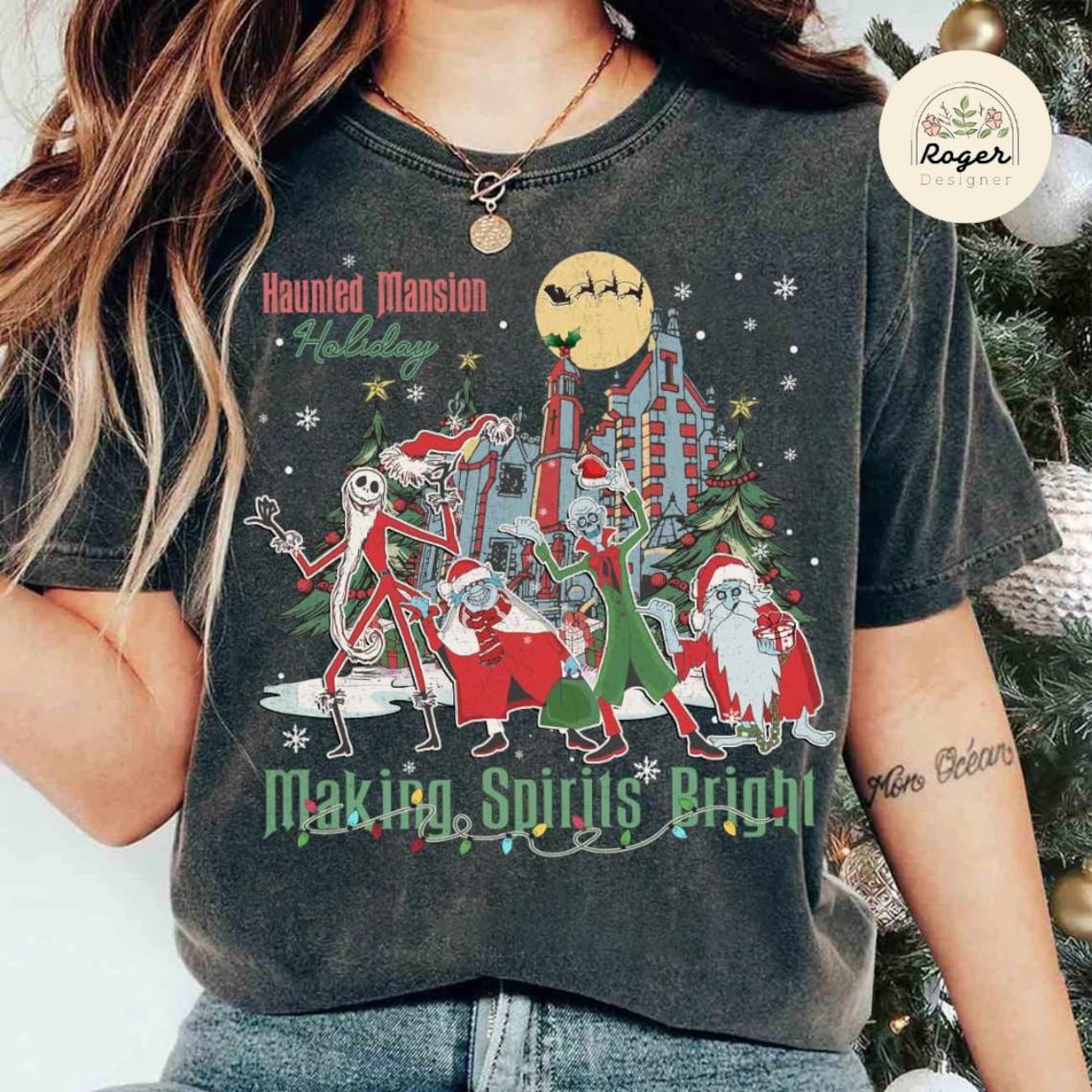 Making Spirits Bright Hitchhiking Ghosts Jack Skellington Disney ...