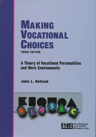 Pre-Owned Making Vocational Choices: A Theory of Vocational ...