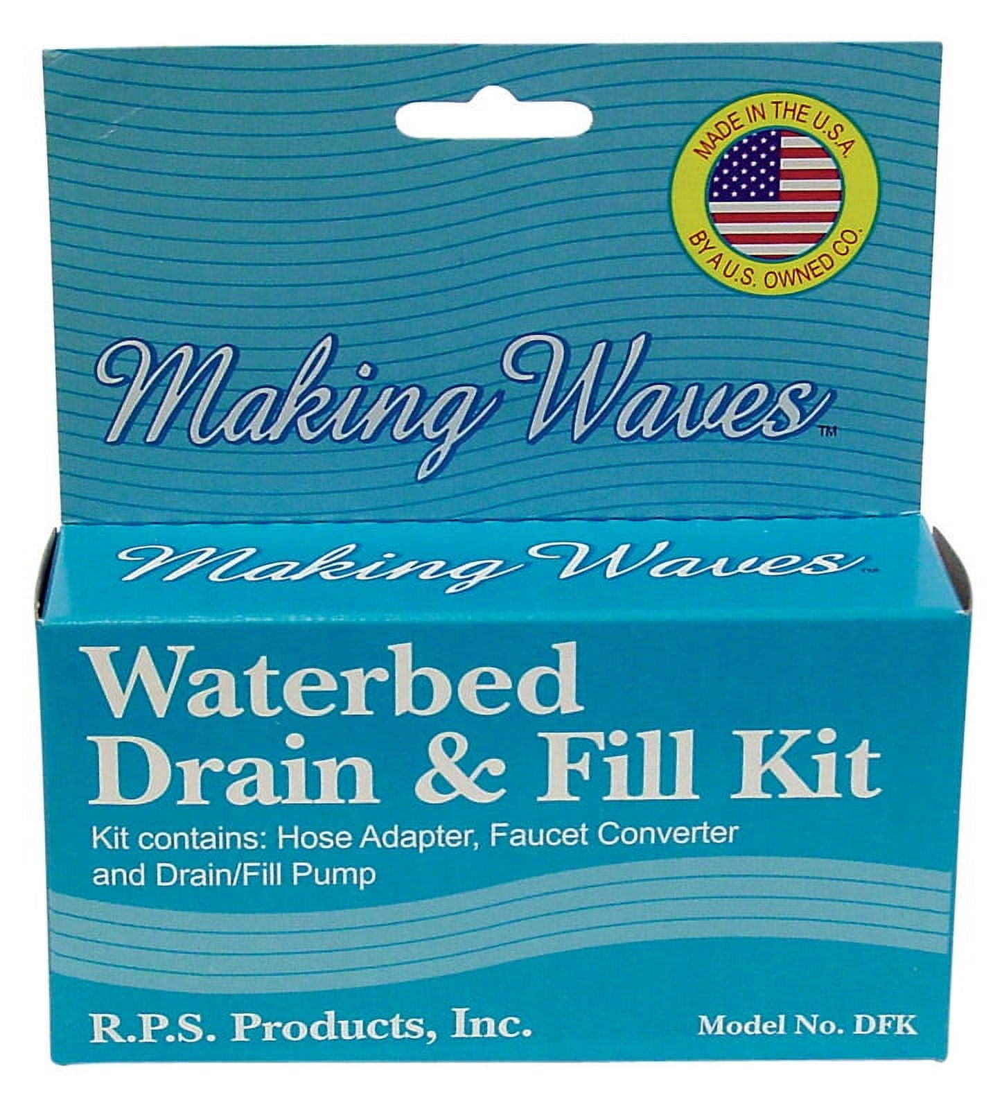 Making Waves DFK Waterbed Drain & Fill Kit - Walmart Business Supplies