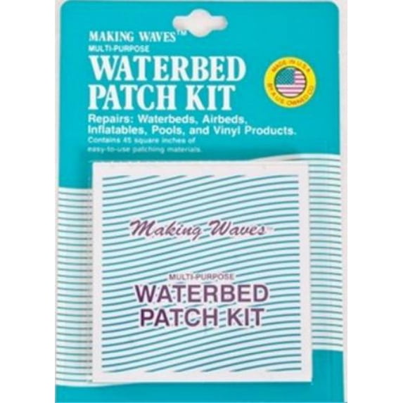 Making Waves WPK Waterbed Patch Kit for all Waterbeds, Each - Walmart.com