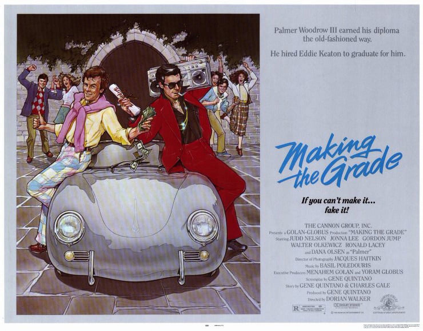 Making the Grade - movie POSTER (Style A) (11" x 14") (1984) - Walmart.com
