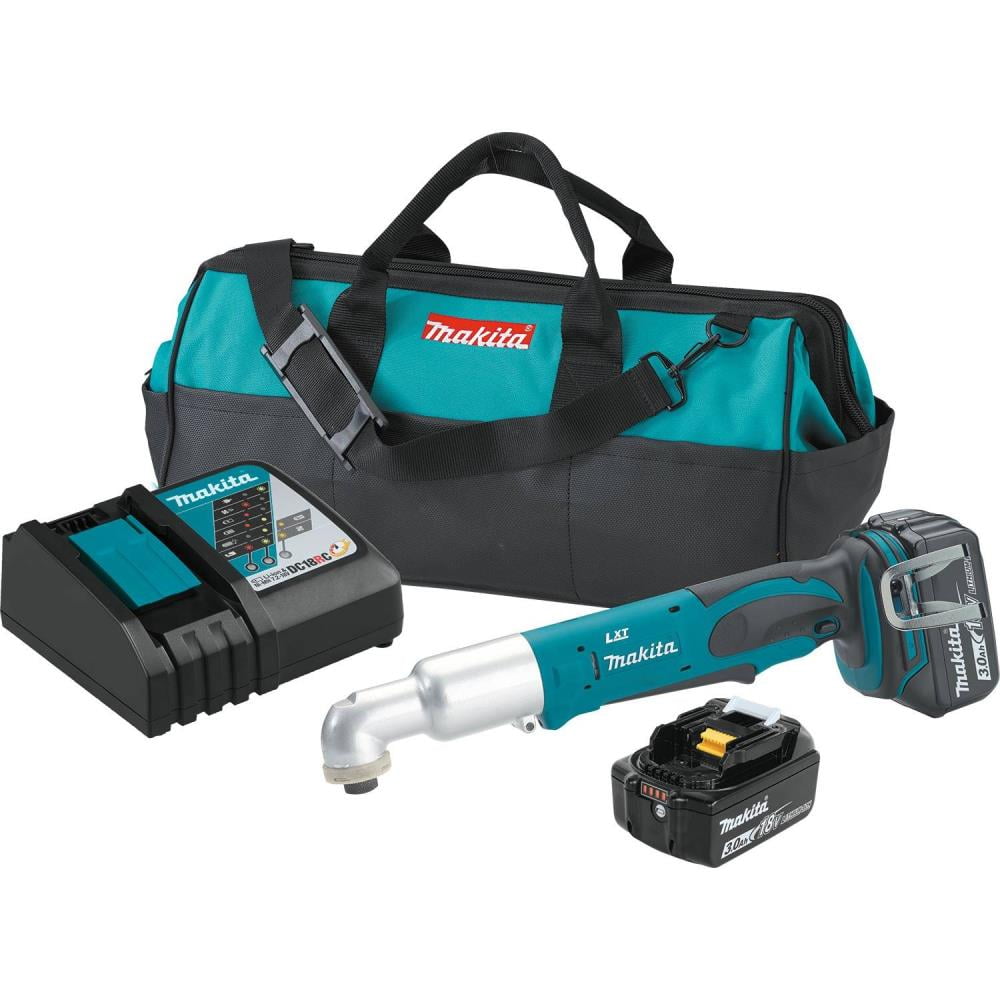 Makita®XLT01 18V LXT Li-Ion 1/4" Cordless Angle Impact Driver Kit 2 ...