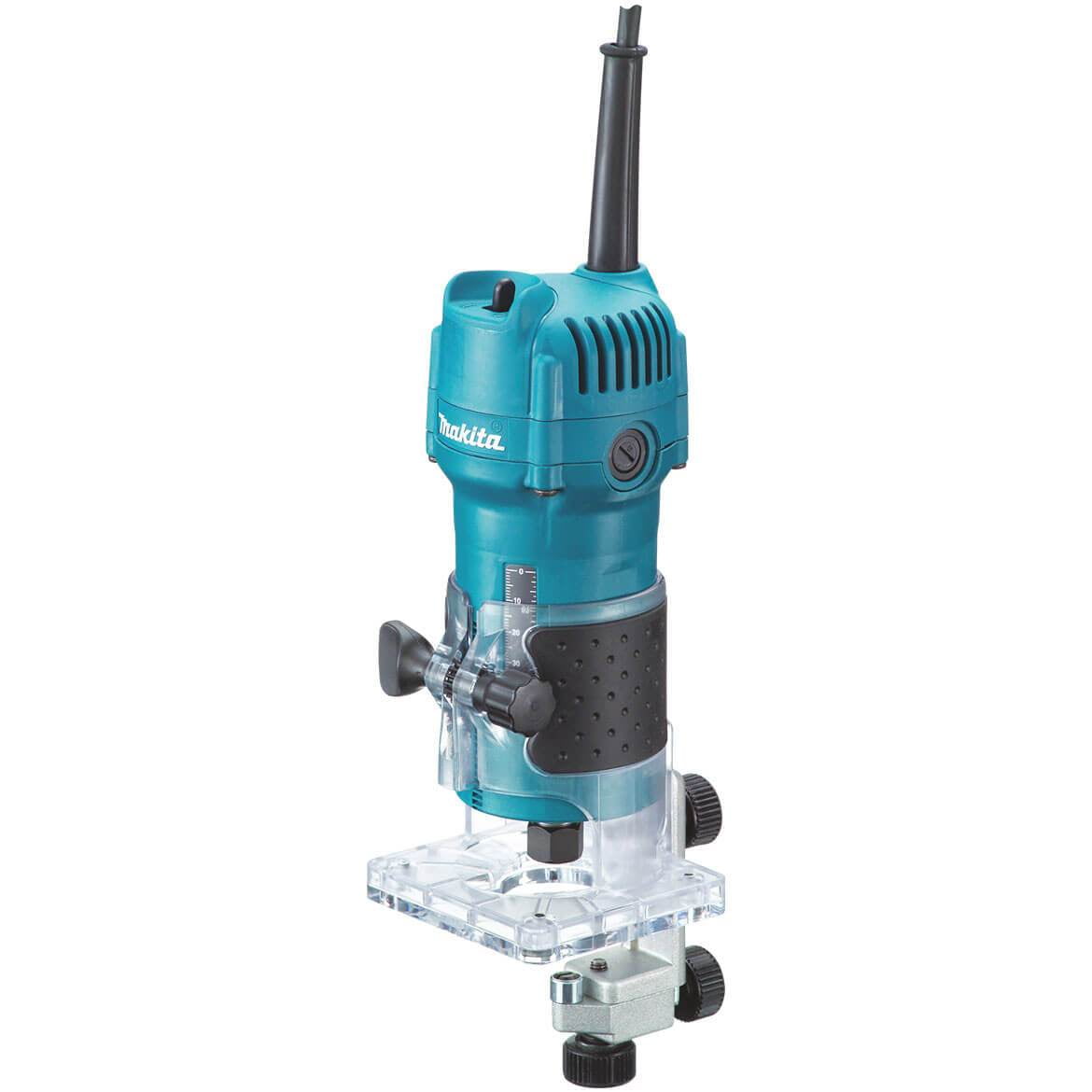 Makita 3709 4 Ah, 120V Electric Corded Woodworking Router 30000 RPM ...
