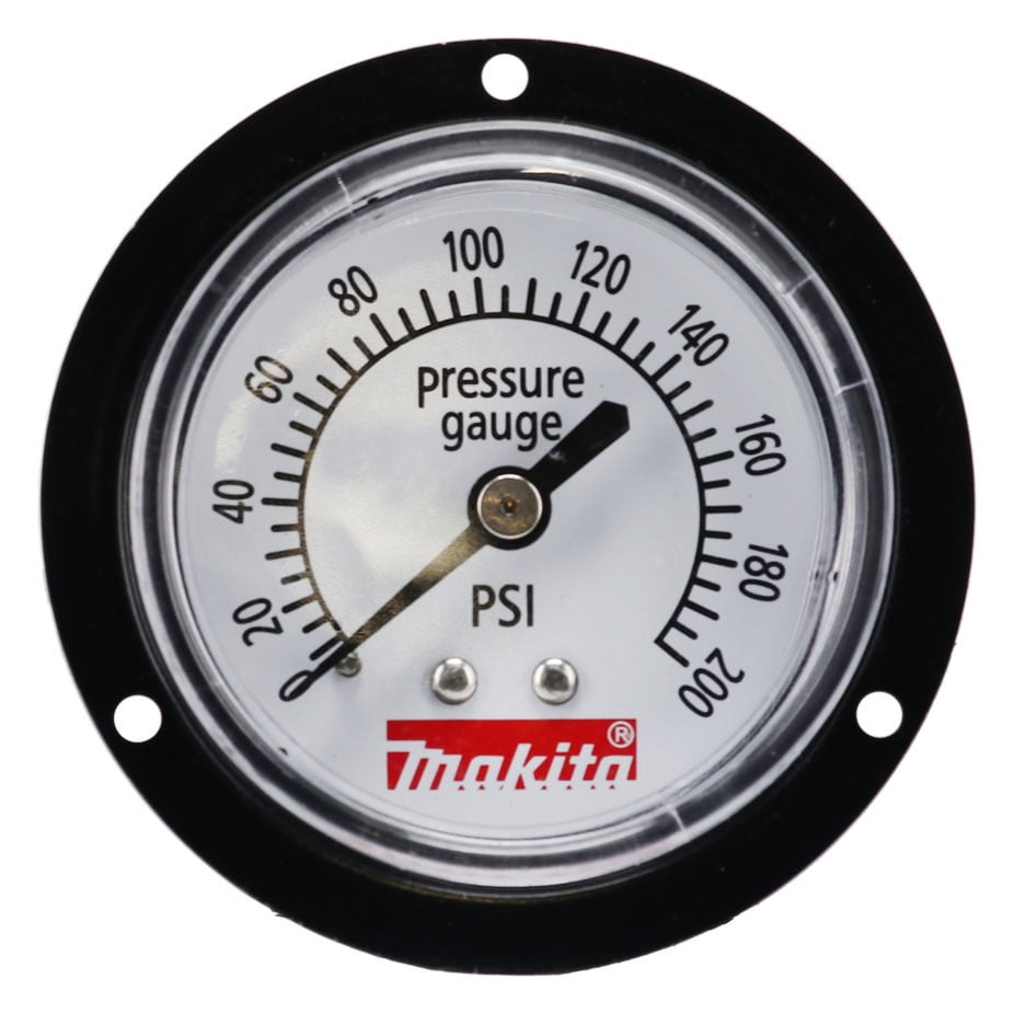 Makita 411029-E Pressure Gauge for Air Compressor MAC5200 MAC2400 AC001 ...