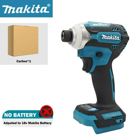 Makita DTD171 18V Brushless Impact Driver Cordless Electric Screwdriver for Construction Home ...