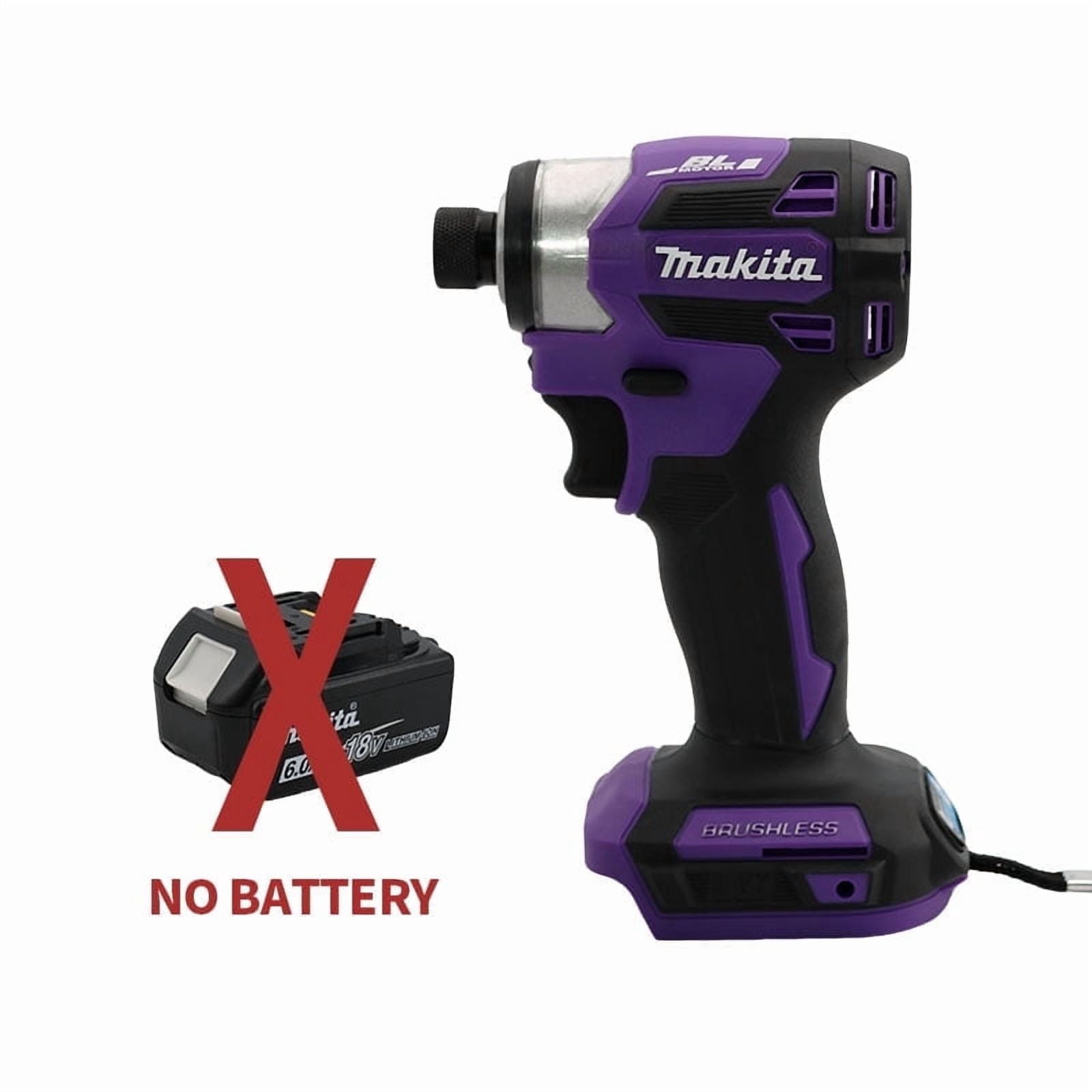 Makita DTD173 18V Cordless Impact Driver, Brushless Motor, LXT BL ...