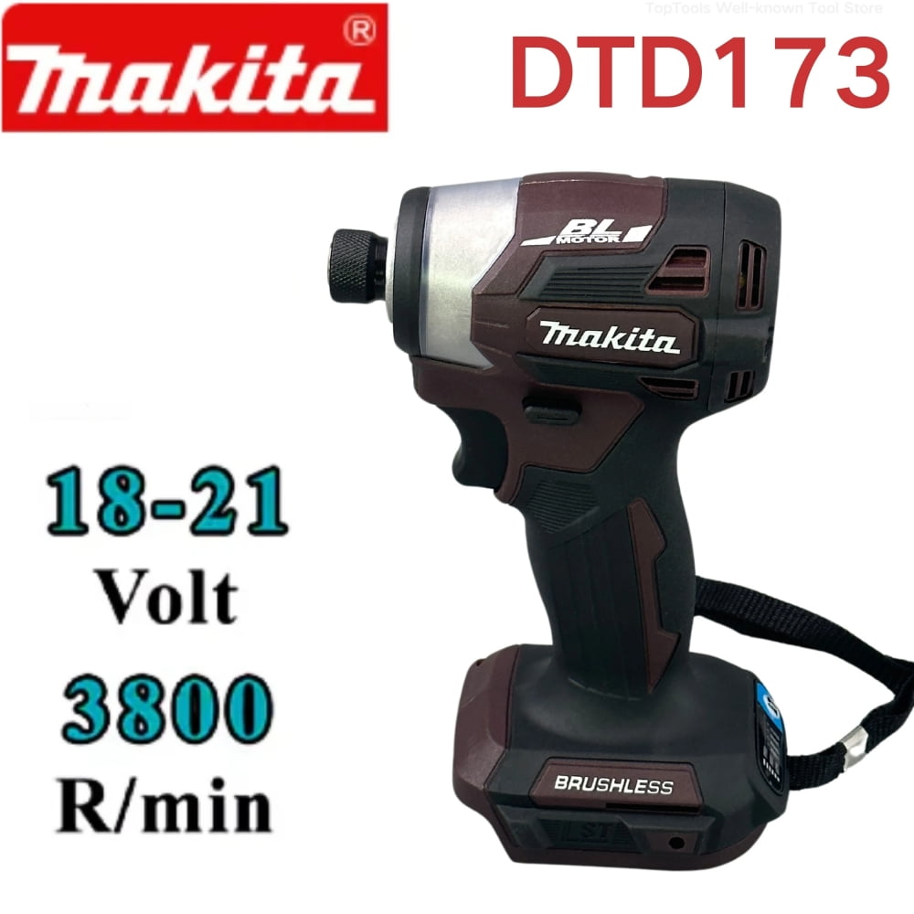 Makita DTD173 18V, Cordless Impact Power Screwdriver, 3600 RPM - Walmart.com