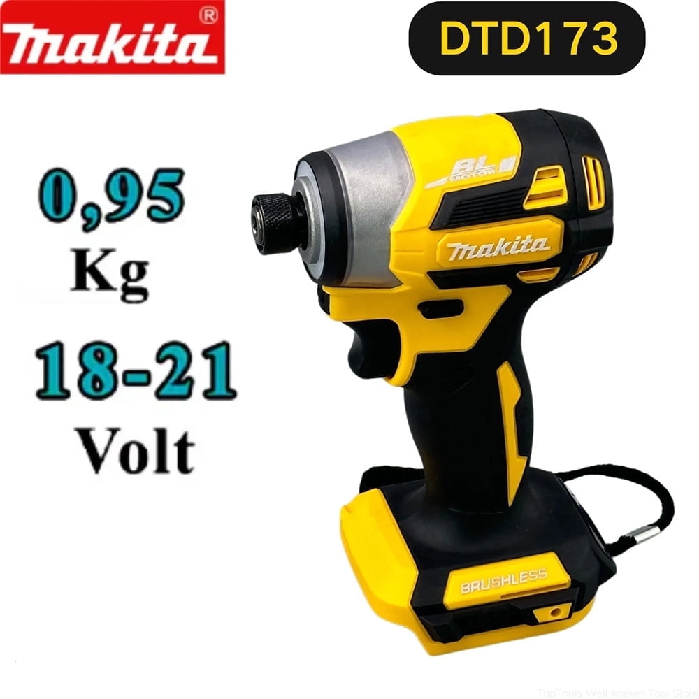 Makita DTD173 18V MAX Cordless Impact Driver Screwdriver Torque Wrench ...
