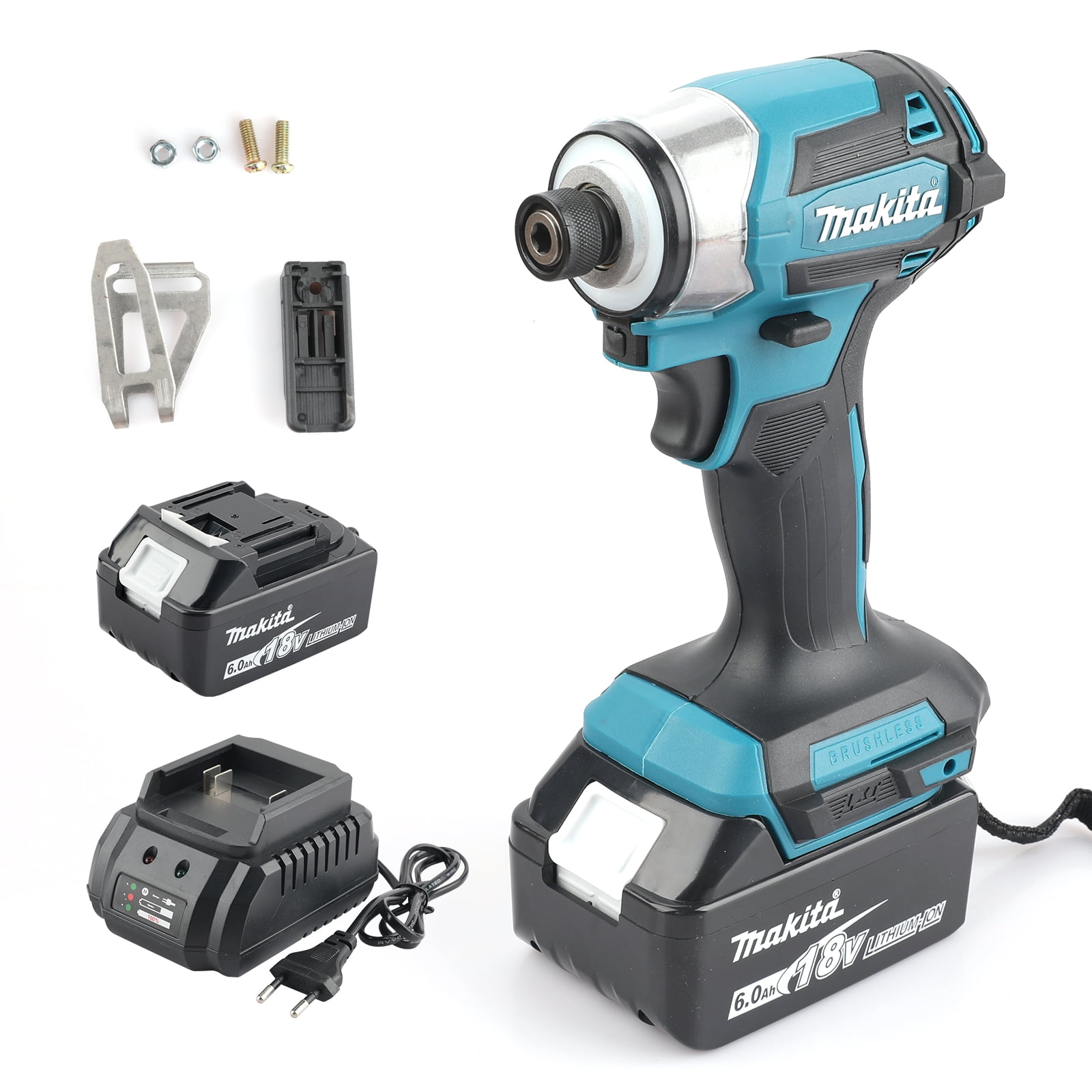 Makita DTD173 Cordless Impact Screwdriver for Wood and Fasteners ...