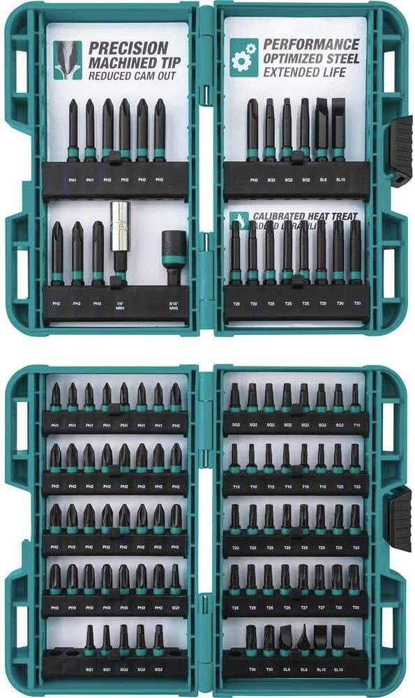 Makita E-00038 Impactx 100 Pc. Driver Bit Set - Walmart.com