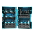 Makita E-06638 Impact Driver Bit and Socket Set 35PCS Hex Shaft Hexagon ...