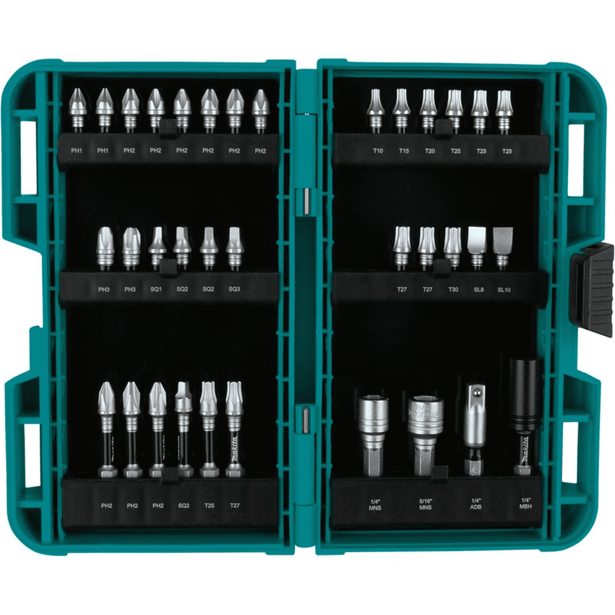 Makita Impact XPS Bit Set Fastening Tool Material Steel, 35 Pieces ...