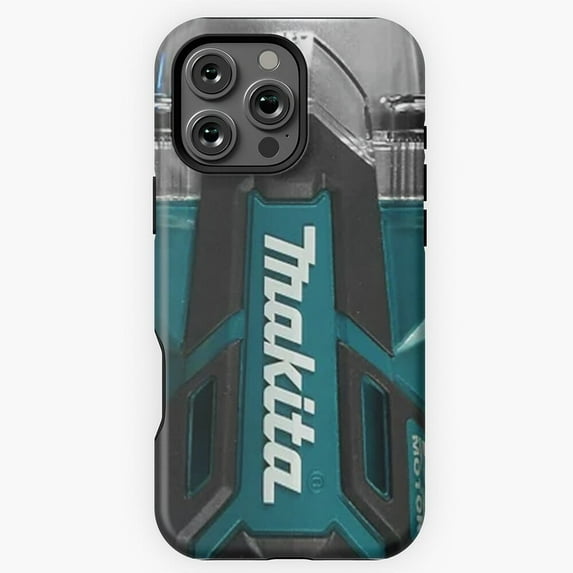 Makita Tool Inspired Art Teal Power Tool Construction Mechanic A911 ...