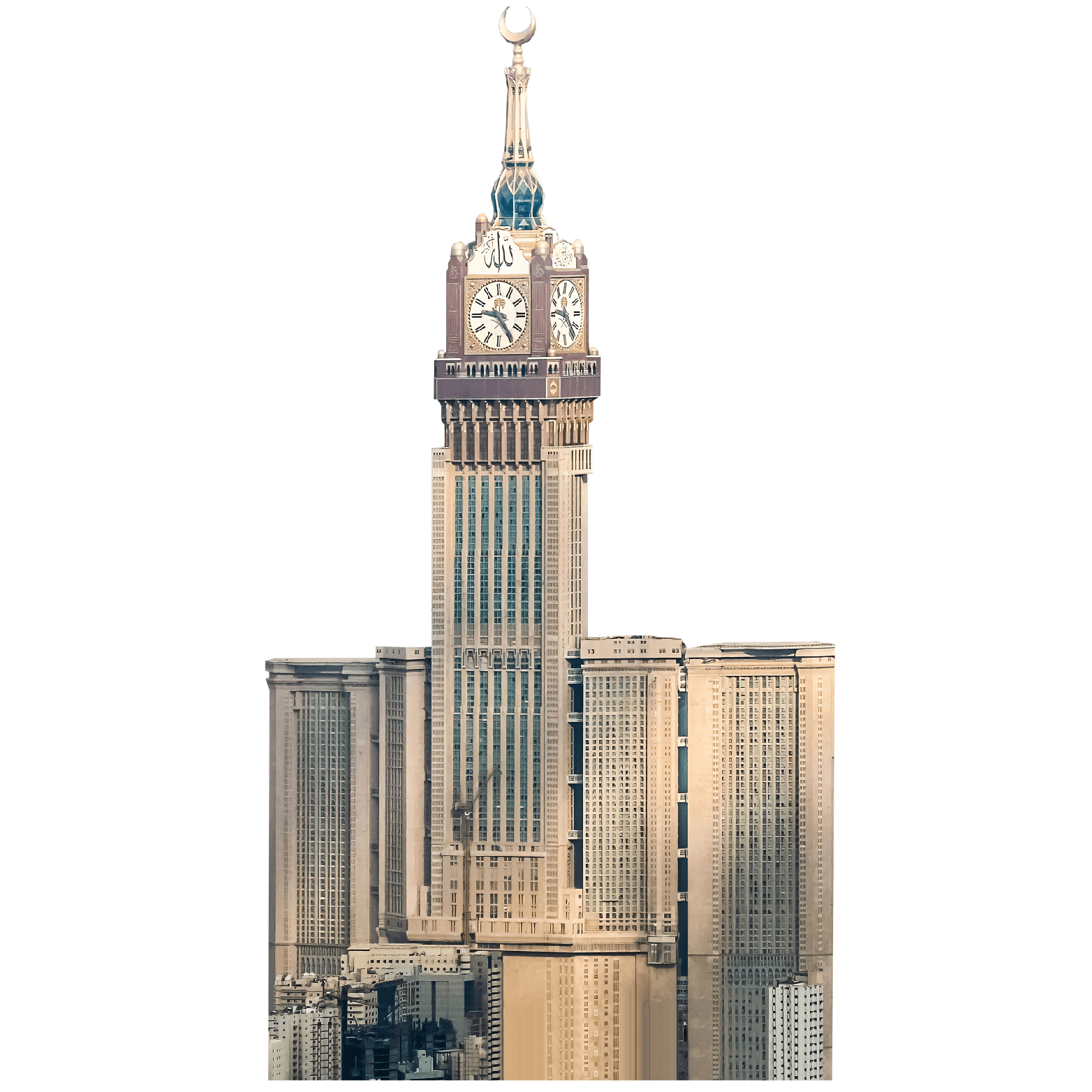 Makkah Royal Clock Tower Abraj Al Bait Cardboard Cutout Standee Standup ...
