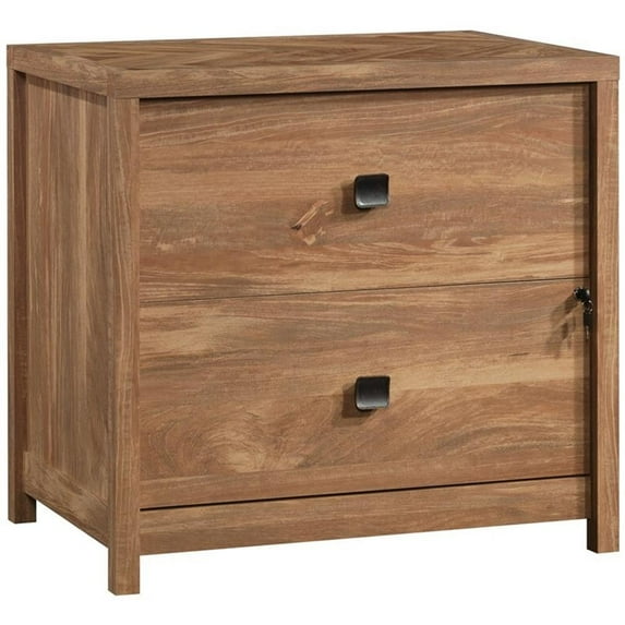 Maklaine Engineered Wood Filing Cabinet in Sindoori Mango/Brown ...