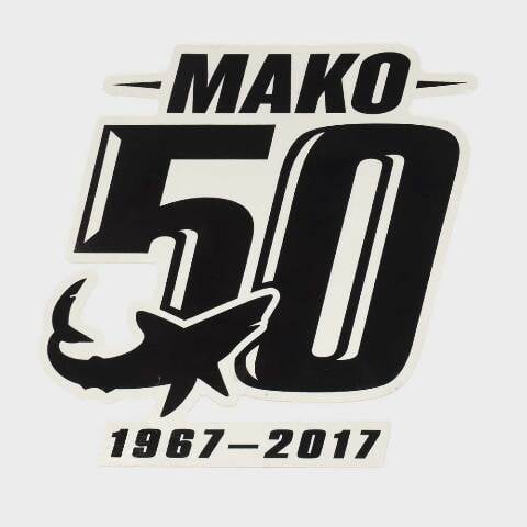 Mako Boat Brand Decal 306014 | 50th Anniversary Sticker - Walmart.com