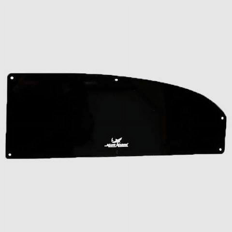 Mako Boat Dash Panel Blank 123735 | 17 3/4 x 6 3/4 Inch Black - Walmart.com
