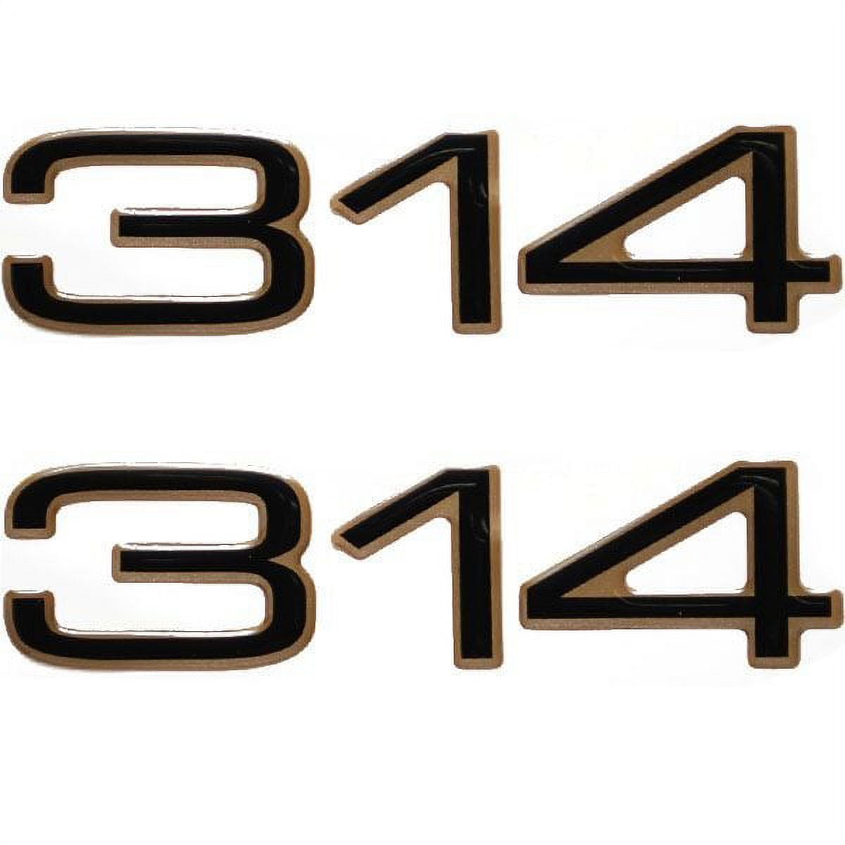 Mako Boat Emblem Decal Sticker | 314 (Pair) - Walmart.com