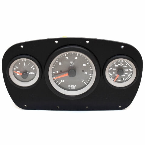 Mako Boat Gauge Panel 185874 | Pro Skiff 19 CC Matte Black - Walmart.com